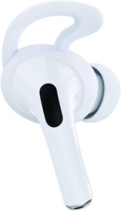 single replacement l earbud for airpods pro 1st generation with detachable ear hooks left ear side