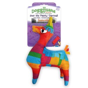 doggijuana | refillable catnip dog toy | naturally calming | catnip grown in the usa (llama pinata)