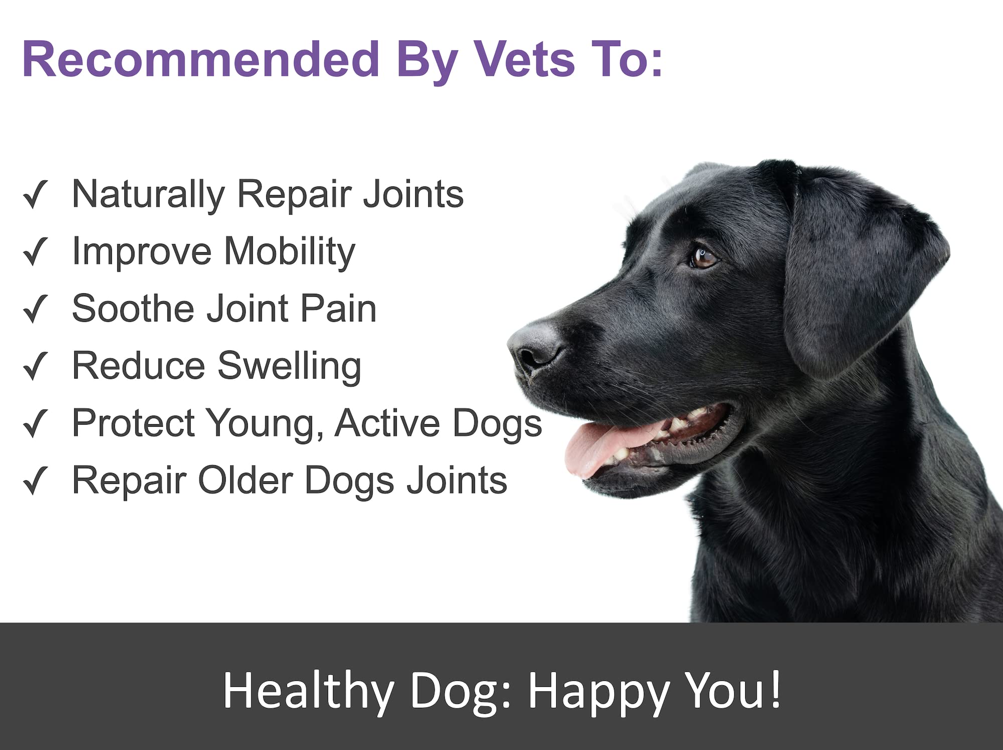 Advanced Joint Repair + Hemp Hip & Joint Health Supplement for Dogs - Relieves Arthritis, Pain & Inflammation, Improve Mobility, Extra Strength Soft Chew Treats with Glucosamine, Chondroitin & MSM