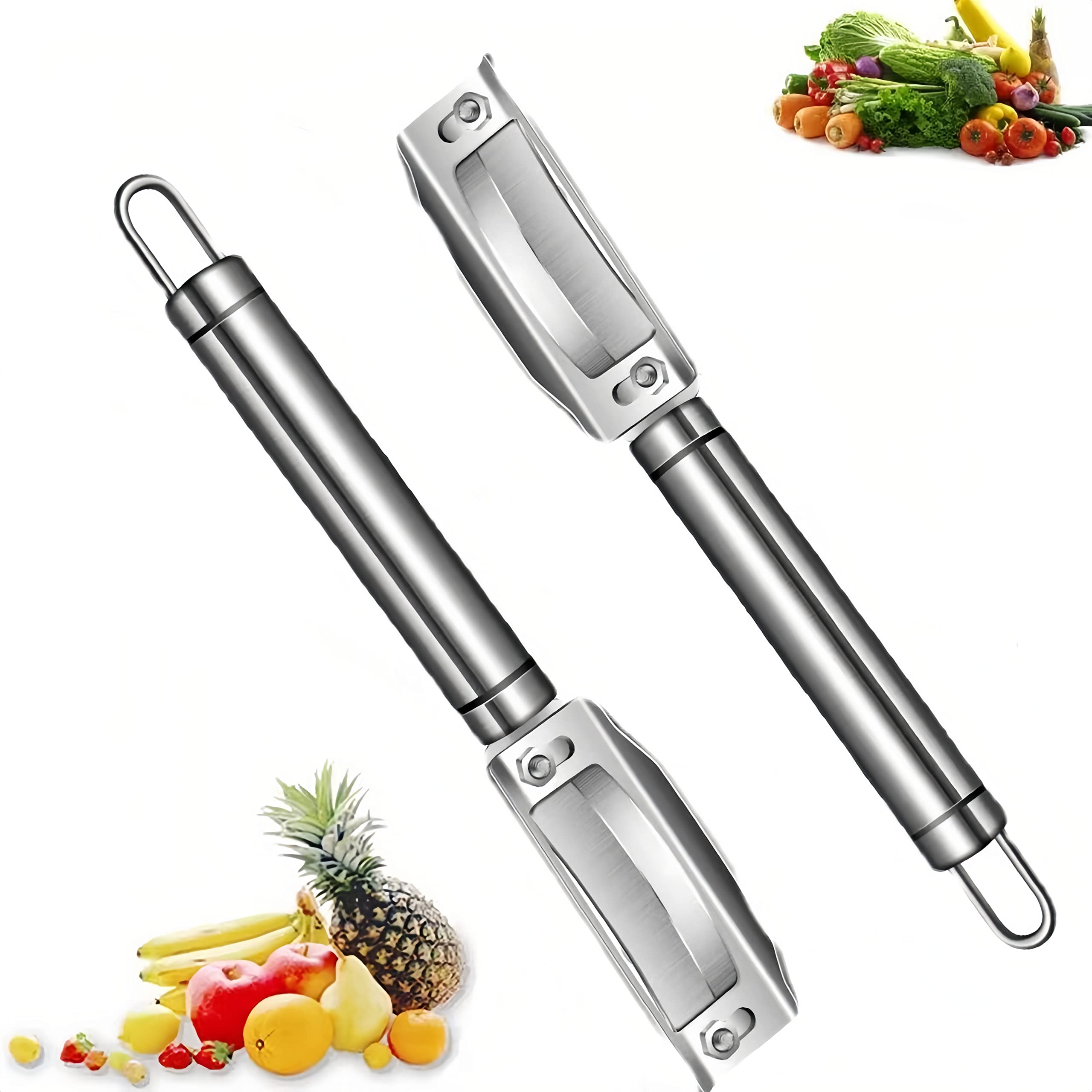 Heavy Duty Vegetable Peeler with Ultra Sharp Thick n Strong Blade for Butternut Squash Sugar cane Asparagus,Easy to peeling hard skin of fruits and vegetable