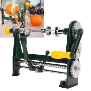 Peeler, Stainless Steel Potato Peeler, Multifunction Rustproof Quick Peeling Peeler Slicer Corer with a Clamp for Lemon Pear Orange Peach Potatoes Veggies