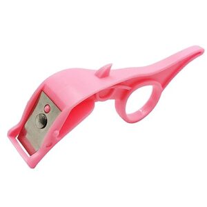 duiaynke citrus potatoes peeler fast peeling peeler of the comfortable to hold design orange peel, for restaurant home party (pink)