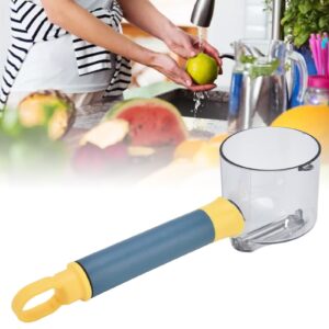 Vegetable Peeler with Peel Storage Container, Potato Peeler Planing Grater for Home