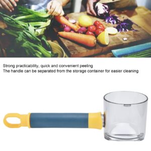 Vegetable Peeler with Peel Storage Container, Potato Peeler Planing Grater for Home