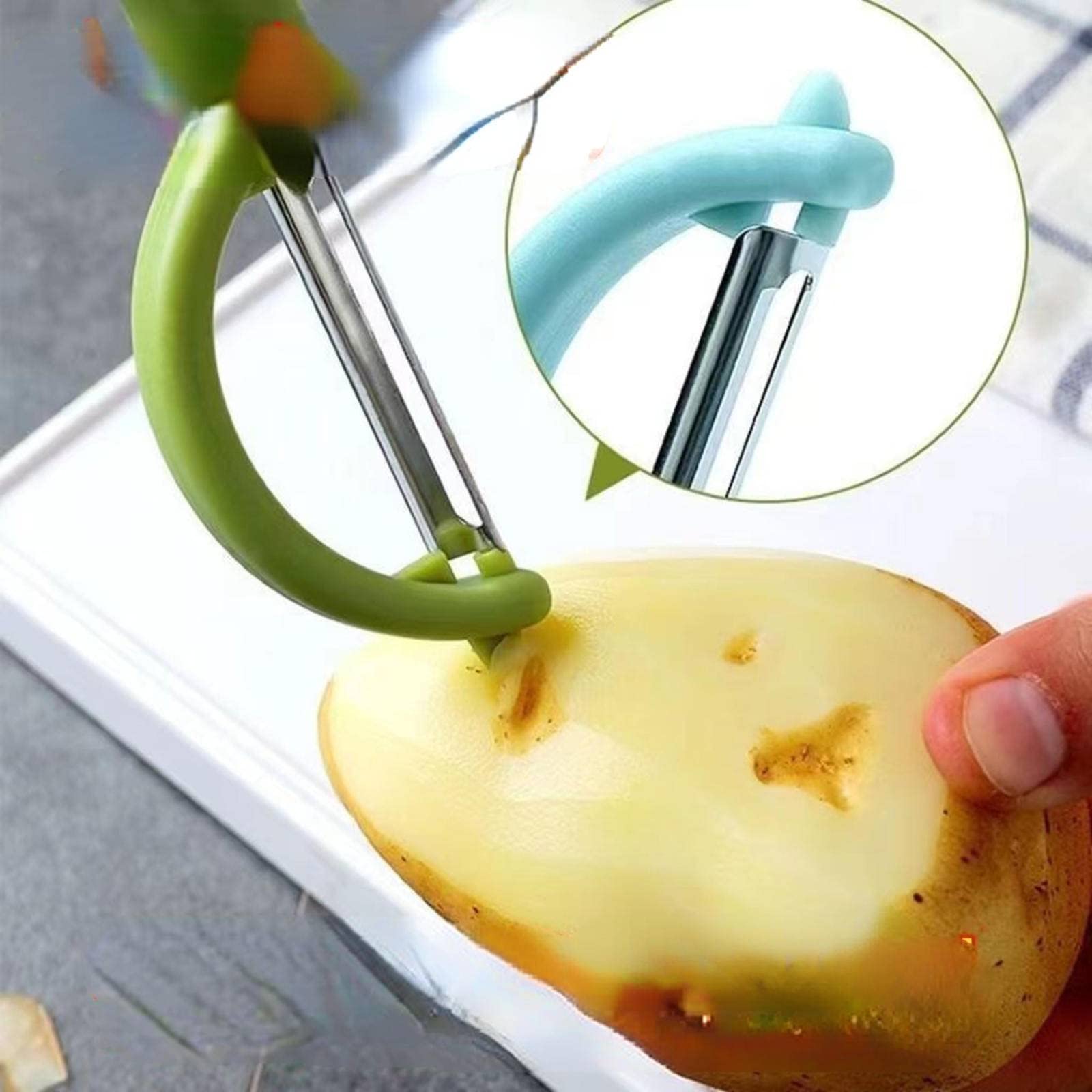 New beam knife peeler stainless steel fruit peeler vegetable kitchen multi-function potato peel fabulous peeling gadget