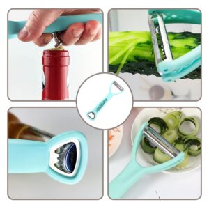 HONGLINSONG Potato Peeler Multifunctional Vegetable Peeler Speed Peeler Bottle Opener for Potatoes Cucumbers Pears Carrots or Other Fruits and Vegetables