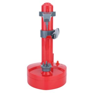 Electric Potato Peeler,Multifunctional Apple Peeler,Rapid Rotating Peeling Machine Household Electric Automatic Fruit Peeler Peeling Machine Kitchen Tool(red)