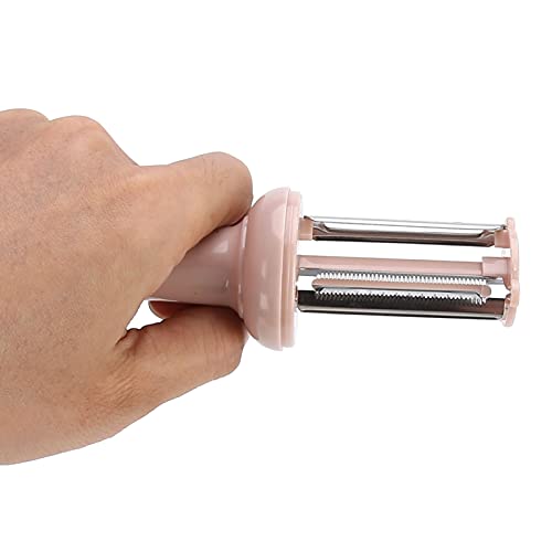 Vegetable Peeler,Kitchen Food Peelers,Household Peeler Bottle Shape Durable Fruit Potato Carrot Peeler Kitchen Tool Supplies Sharp Blades Easy Peeling(pink)