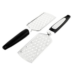 qtqgoitem kitchen fruit potato peeling metal tool grater peeler cutter 2 pcs (model: 88d 0df bb2 5c1 189)