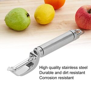 Vegetable Peeler, Kitchen Peeler, Stainless Steel Fruit and Vegetable Peeler with Comfortable Safety Handle for Peeling Potatos Apples Kitchen Gadget