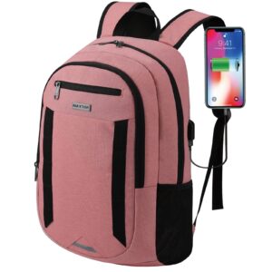 maxtop laptop backpack business computer backpacks with usb charging port college bookbag fits laptop up to 16 inch