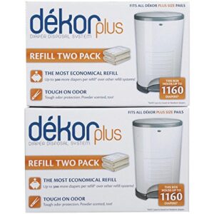 diaper dekor plus refill - 2 ct - 2 pk