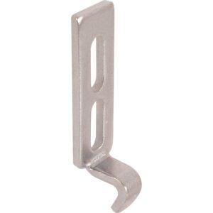 prime-line e 2054 stamped steel, sliding patio door keeper (2 pack)