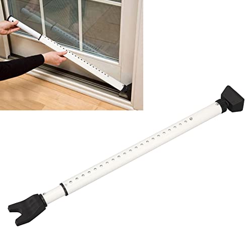 Sliding Door Lock Bar Alloy Steel Door Security Bar Door Jammer Door Stopper for Sliding Patio Door and Window