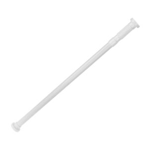 sliding glass door security bar white color - feel safe at home with this adjustable home security bar 7/8" dia. x 23" to 40" (1-pack)