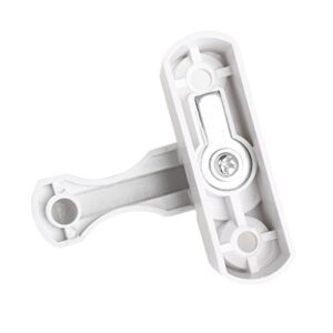 appuivbt Window Sash Jammer,Plastic Window Lock,Window Buckle for Window Door Locking,Opening and Closing Handle Lock