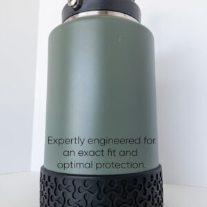 Silicone Sleeve for 1 Gallon 128oz yeti Water Bottles - Anti-Slip, Anti-Ding, Anti-Dent, and Safe for Pet Bowls. Perfect for Camping and Hiking Trips - ARGO, Designed in The USA.