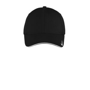 nike golf - dri-fit mesh swoosh flex sandwich cap. 333115 black