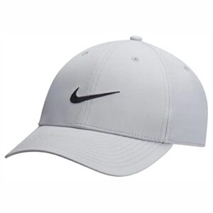 nike legacy 91 dri-fit unisex golf cap adjustable grey