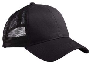 econscious eco trucker organic/recycled hat os black/ black