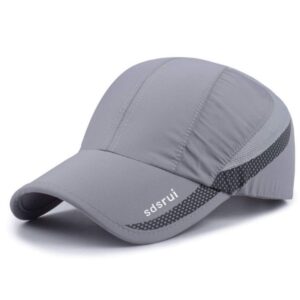 clape baseball cap outdoor sports running performance hat uv protection ultra thin lightweight waterproof quick dry portable mesh hat light grat