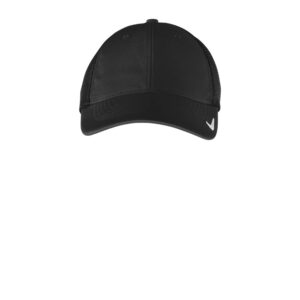 nike dri-fit mesh back cap - nkao9293 - black/black - l/xl