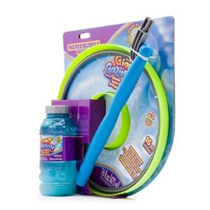 Gazillion Bubbles Incredible Bubble Wand - Make Gigantic Bubbles & Delight Friends W/ 16 Oz Giant Bubble Solution - For Age 3+