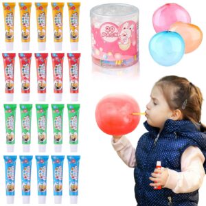 bolianovi 20pcs plastic bubbles blow plastic bubbles toys large bubble balloons for schools party birthday gift