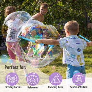 Mr. Pen- Giant Bubble Wands Kit, 3 pcs, Big Bubble Wand, Giant Bubble Maker, Large Bubble Wand, Giant Bubbles for Kids Outside, Outdoor Toys for Kids, Bubble Makers, Huge Bubble Wand Set