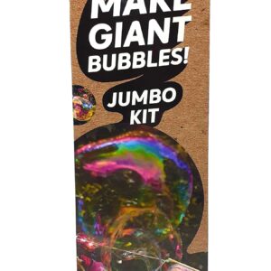 Dr Zigs Eco Giant Bubble Kit - Jumbo Set - Sustainable Wands and Professional Grade Solution, Outdoor, Garden Fun Toy.