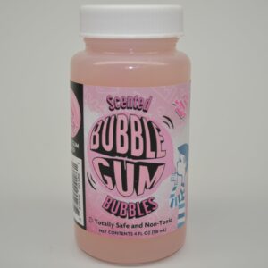 Atomic Bubbles: Bubble Love Bubblegum Scented Bubbles - 6 Pack - 4oz Bottles, Oversized Wand, Kids Events, Party Favors, Indoor & Outdoor, Non-Toxic