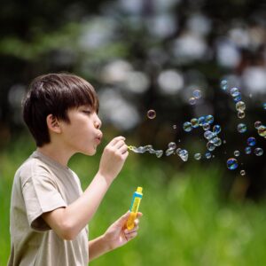 Uncle Bubble Catch & Stack Test Tube Pack of 3. Touchable Mini Bubbles Wand Toy | Small Bubble Wands for Kids | Summber Party Kid Toys | Birthday Gift