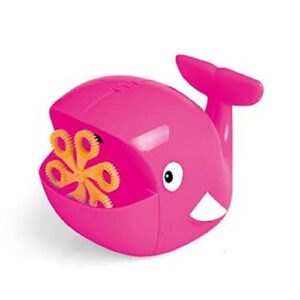 wanna bubbles dolphine bubble machines | animal bubble blower | battery operated bubble toy | (dolphin, pink)