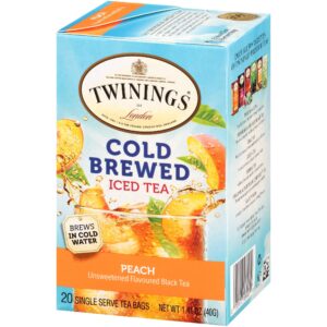 Twinings Peach Cold Brewed Iced Tea - 20 ct