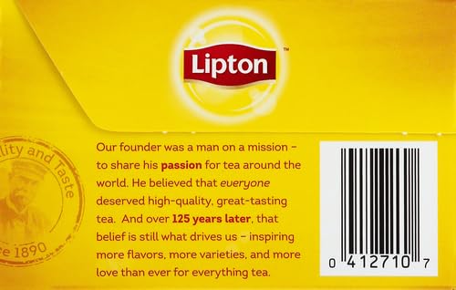 Lipton Black Tea Bags, Decaffeinated, 50 ct