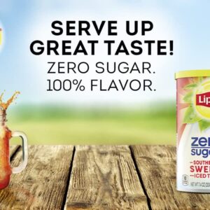 Lipton Iced Tea Mix, Sugar-Free, Southernn Sweet Tea, Makes 28 Quarts, 8.1 Ounce(Pack of 1)