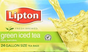 lipton fresh brewed green iced tea - 48 count (pack of 1)