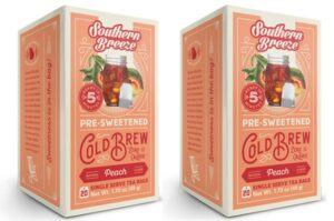 southern breeze cold brew sweet iced tea 2-pack (peach)