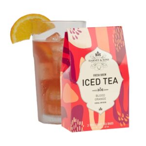 harney fresh brew iced tea blood orange 3 2 qt tea bags