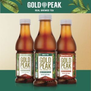 Gold Peak Tea, Sweet Tea, 16.9 fl oz, 6 Pack