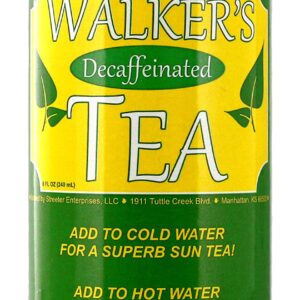 Walker's Tea Liquid Tea Concentrate Decaffeinated 8oz. - Makes 8 Gallons!