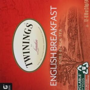 Twinings Tea English Breakfast Tea K-Cups, 12 ct