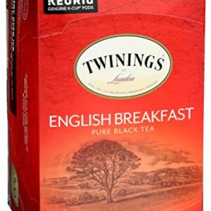 Twinings Tea English Breakfast Tea K-Cups, 12 ct