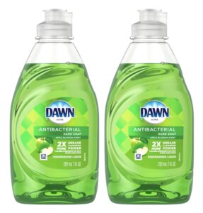 2 pk. dawn ultra antibacterial apple blossom dishwashing liquid & hand soap - 7oz. (14 fl. oz total)