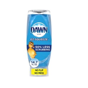 dawn ez-squeeze ultra dishwashing liquid dish soap, original scent, 14.7 fl oz