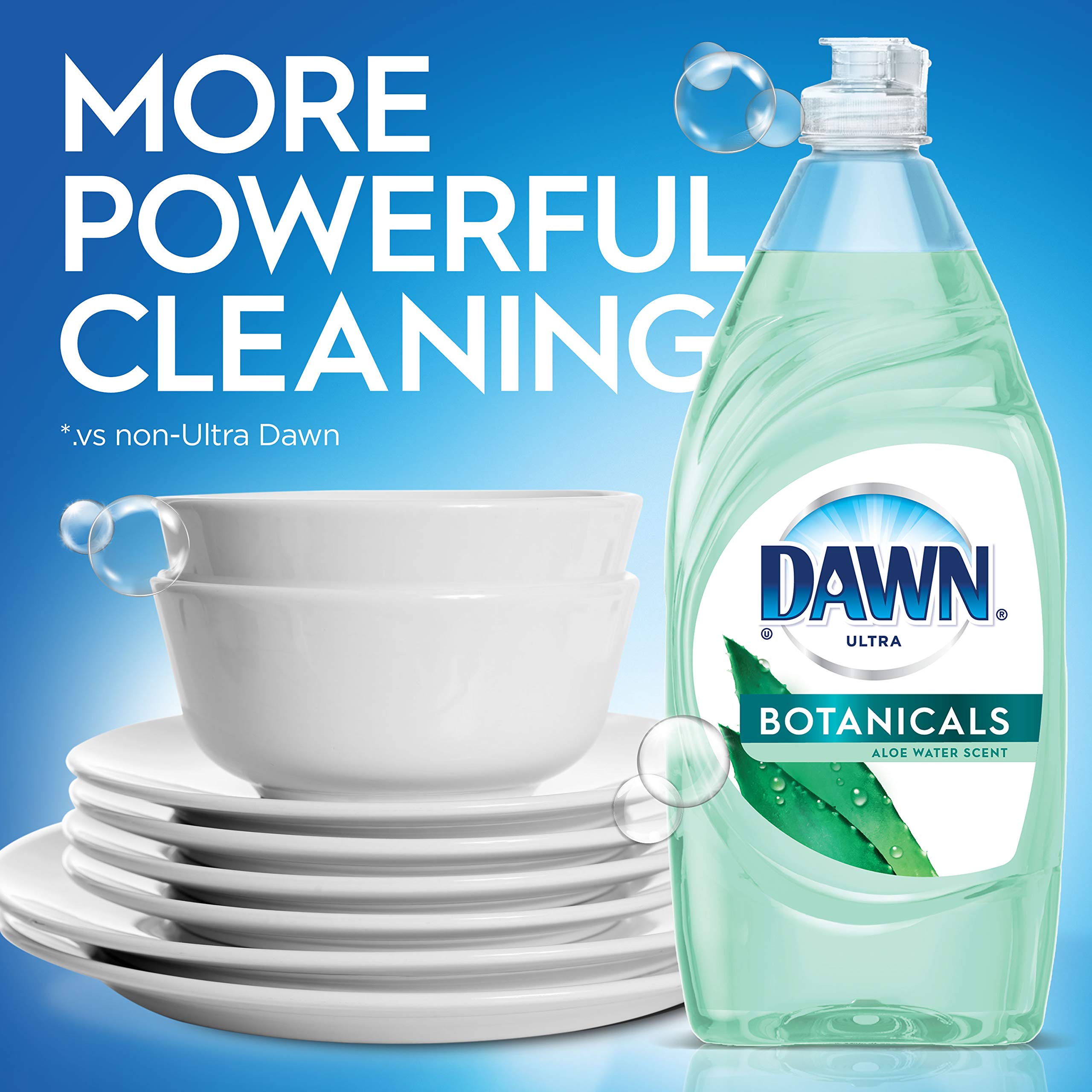 Dawn Botanicals Aloe Water Scent Dishwashing Liquid,19.4oz