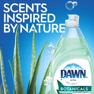 Dawn Botanicals Aloe Water Scent Dishwashing Liquid,19.4oz