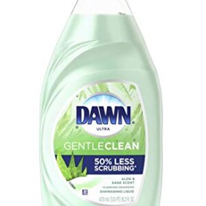 Dawn Gentle Clean Dishwashing Liquid, Aloe & Sage