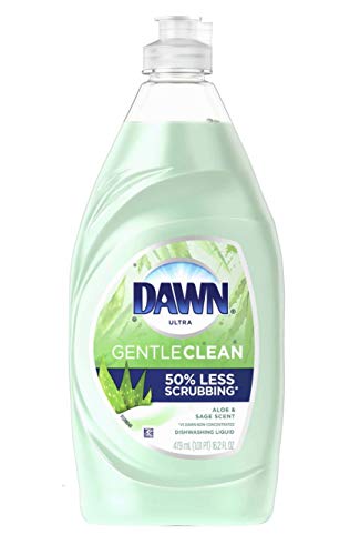 Dawn Gentle Clean Dishwashing Liquid, Aloe & Sage