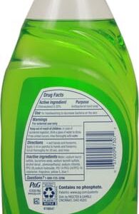 Dawn Ultra Antibacterial Hand Soap, Dishwashing Liquid Dish Soap, Apple Blossom Scent, 19.4 fl oz